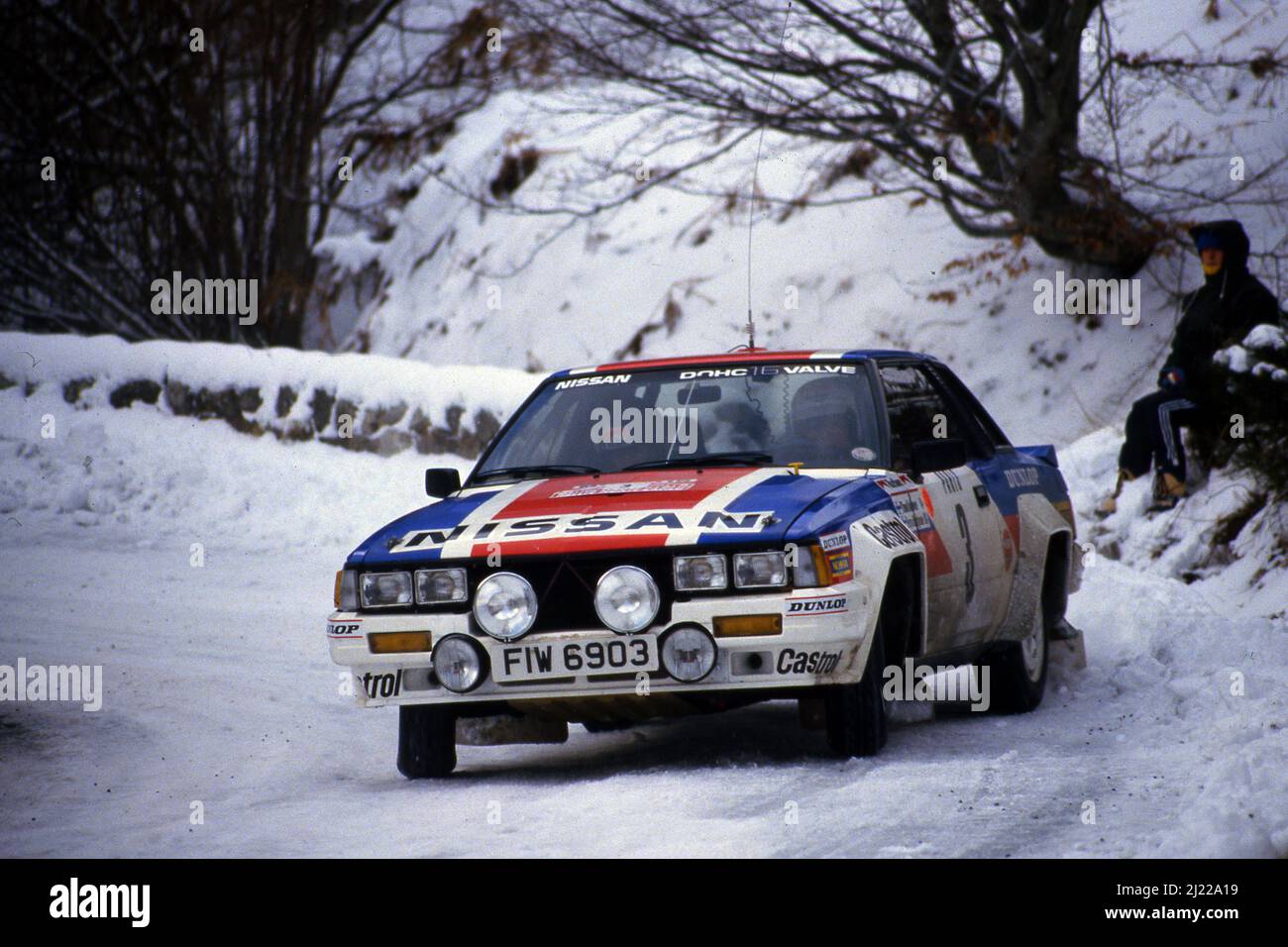 Timo Salonen (FIN) Seppo Harjanne (FIN) Nissan Silvia 240 RS GrB Nissan ...