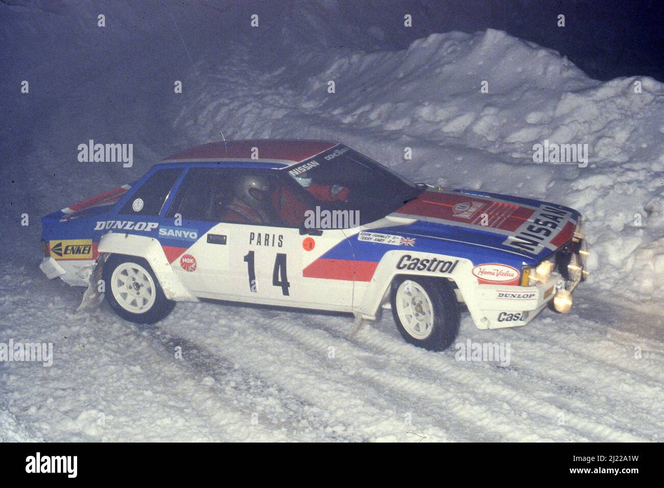 Terry Kaby (GBR) Kevin Gormley (GBR) Nissan Silvia 240 RS GrB Team ...