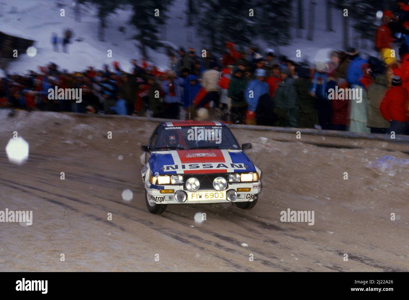 Terry Kaby (GBR) Kevin Gormley (GBR) Nissan Silvia 240 RS GrB Team ...