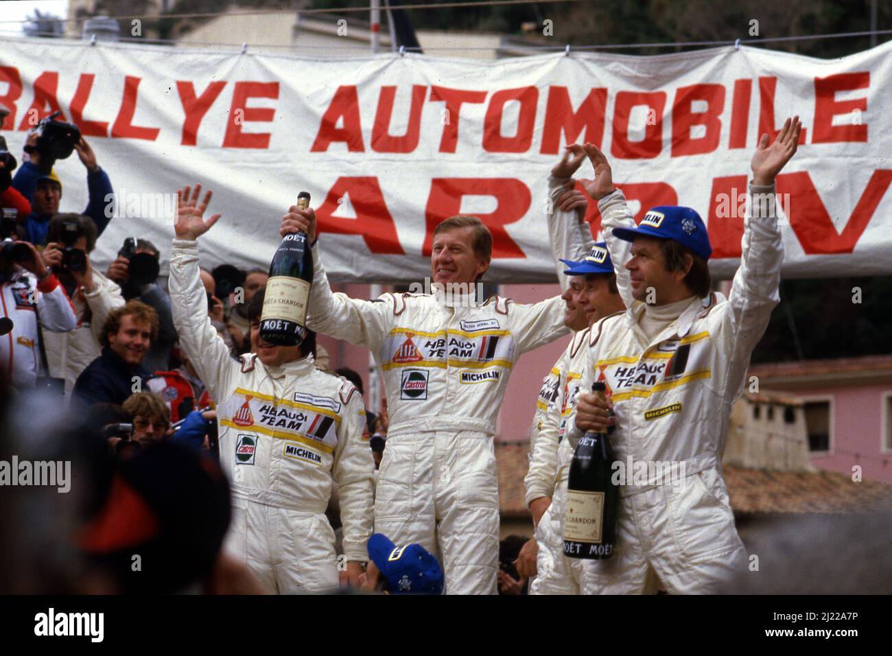 Walter Rohrl (GER) Christian Geistdorfer (GER) 1st position,Stig ...