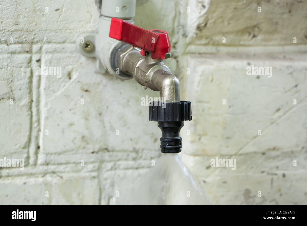 Water drops from faucet hi-res stock photography and images - Alamy