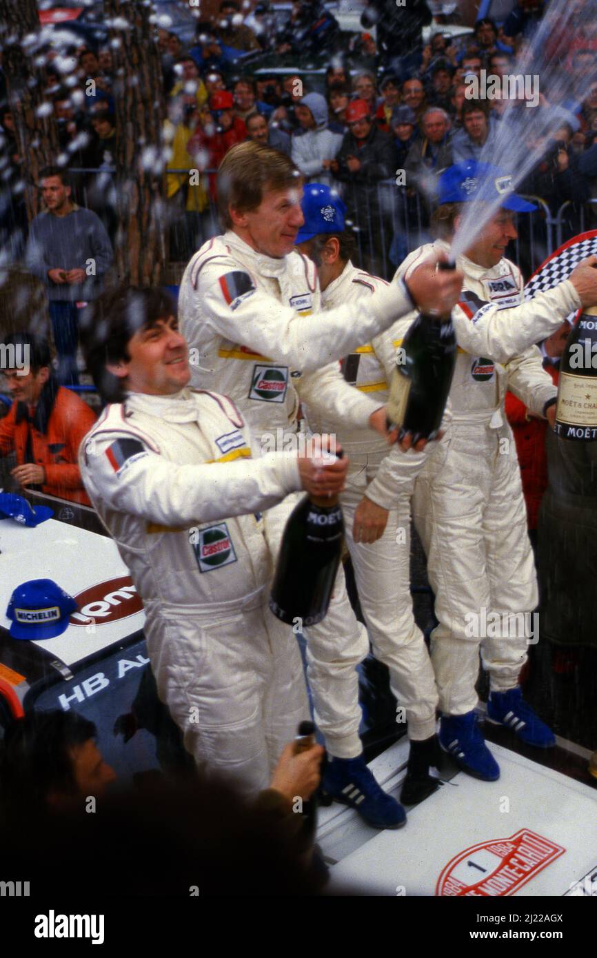 Walter Rohrl (GER) Christian Geistdorfer (GER) 1st position,Stig ...