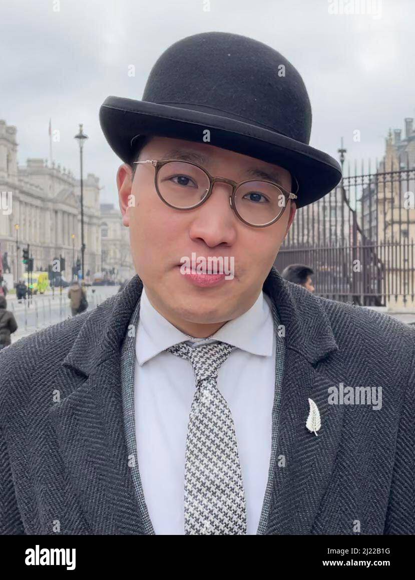 The Hon Clarence Tan, president of the New Zealand Society, after he ...