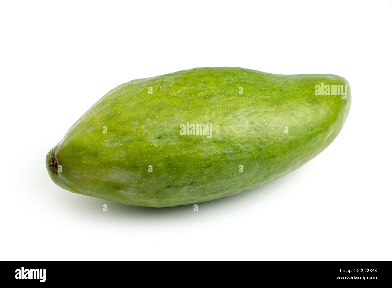 fresh green mango fruit isolated on white background Stock Photo - Alamy
