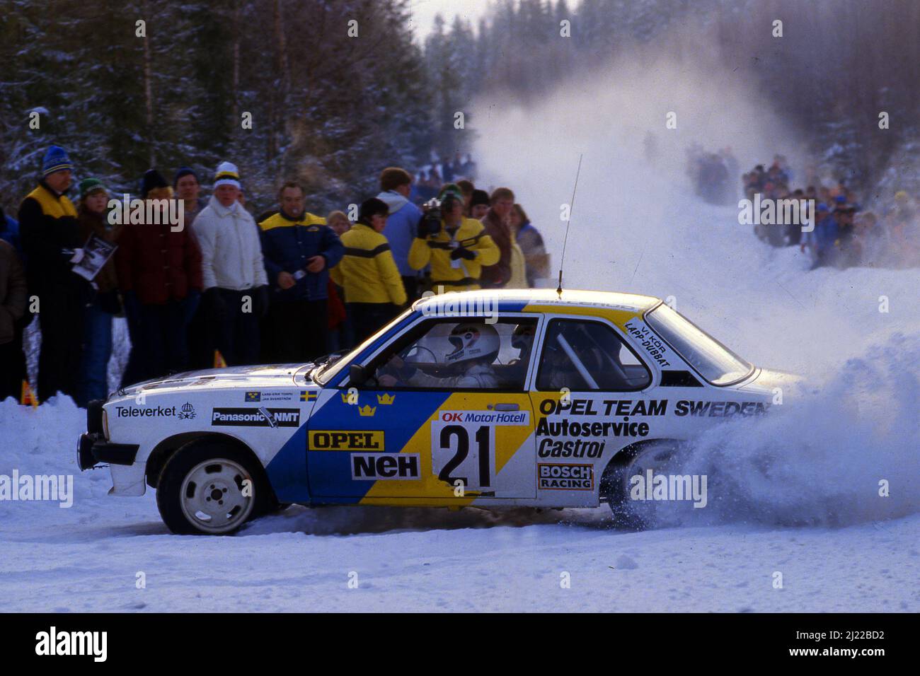 Lars Erik Torph (SWE) Jan Sandstrom (SWE) Opel Ascona GrA Opel Team ...