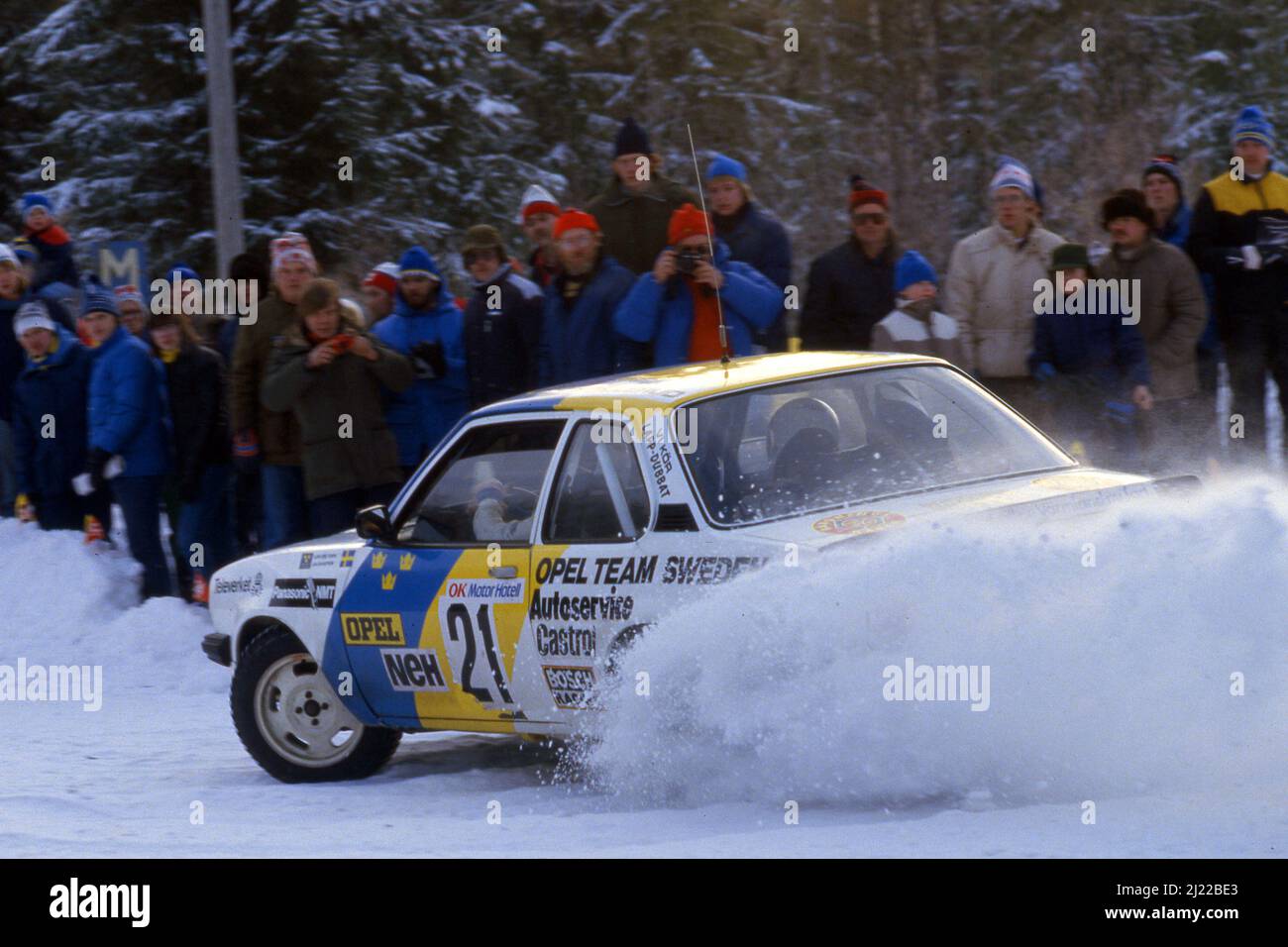 Lars Erik Torph (SWE) Jan Sandstrom (SWE) Opel Ascona GrA Opel Team ...