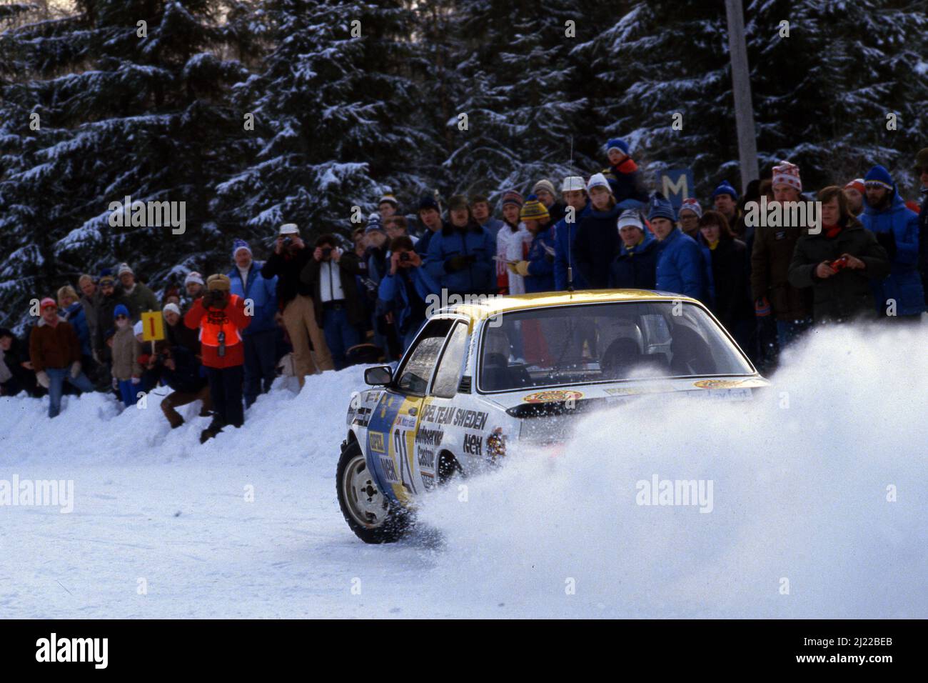 Lars Erik Torph (SWE) Jan Sandstrom (SWE) Opel Ascona GrA Opel Team ...