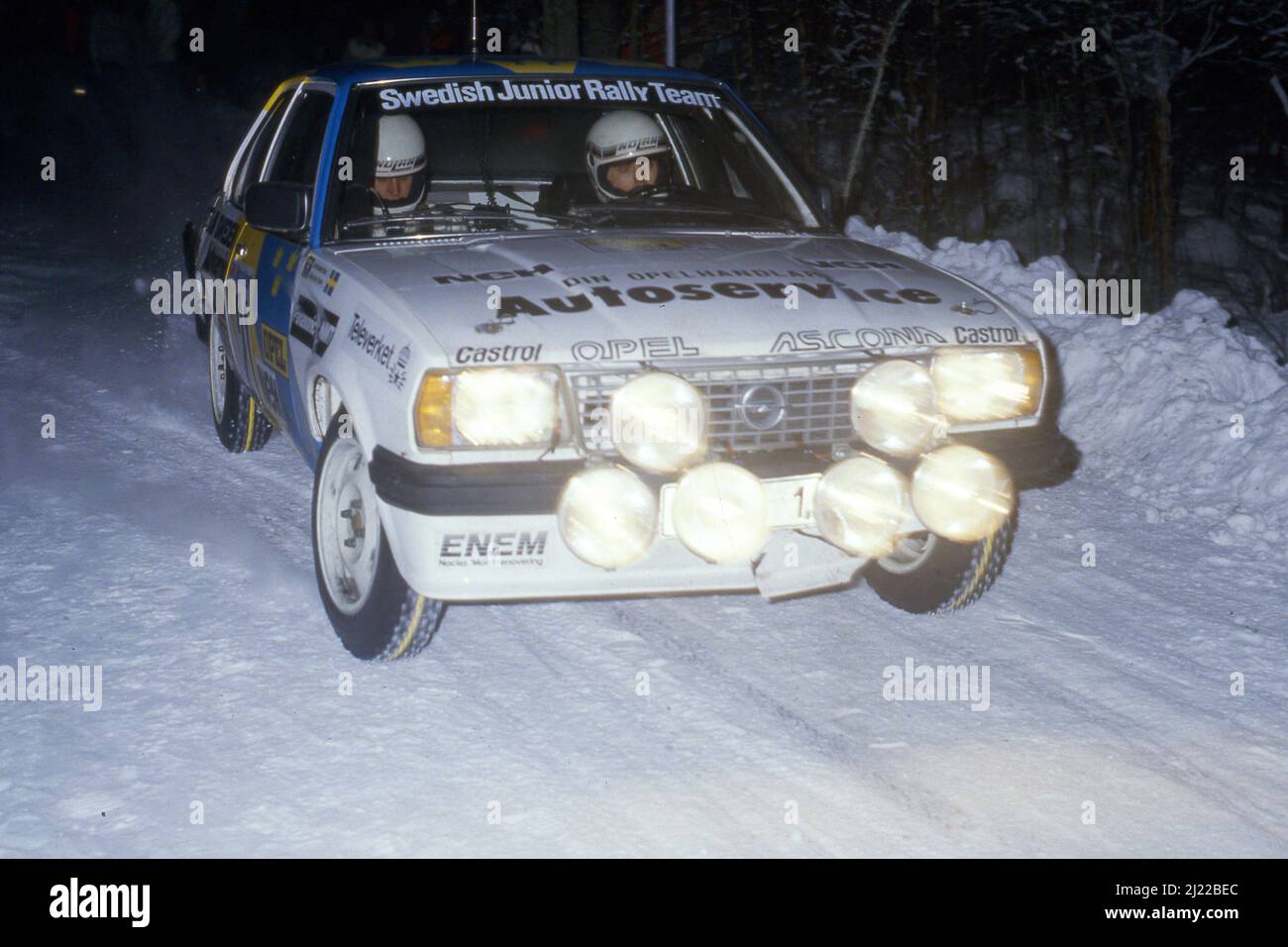 Lars Erik Torph (SWE) Jan Sandstrom (SWE) Opel Ascona GrA Opel Team ...