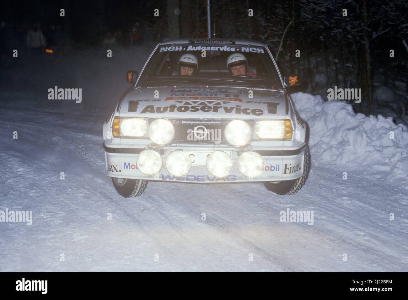 Mats Jonsson (SWE) Ake Gustavsson (SWE) Opel Ascona 400 GrB Opel Team ...