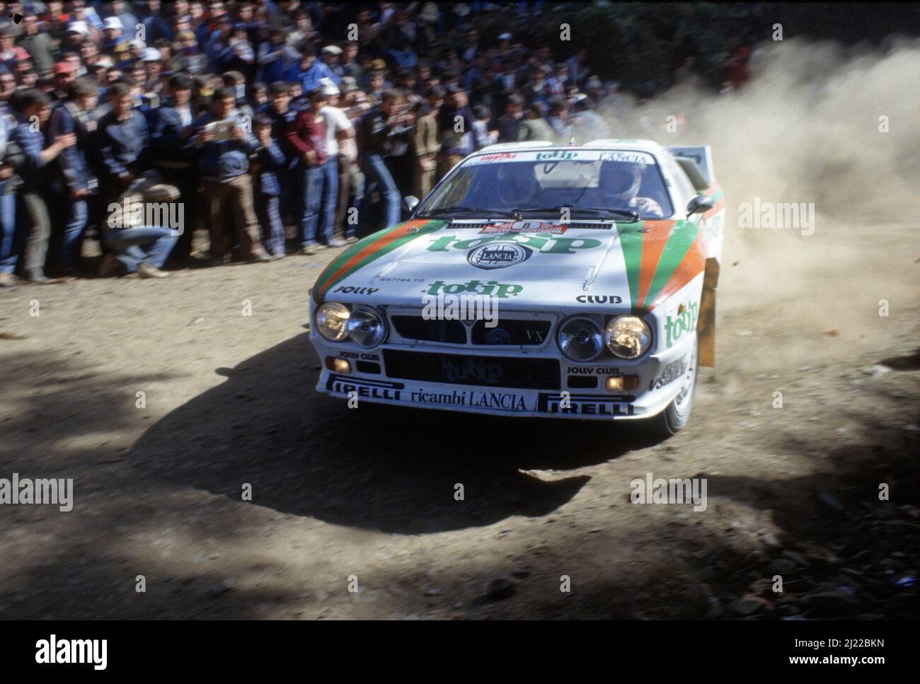 Massimo Miki Biasion (ITA) Tiziano Siviero (ITA) Lancia Rally 037 GrB ... Massimo Miki Biasion (ITA) Tiziano Siviero (ITA) Lancia Rally 037 GrB ...