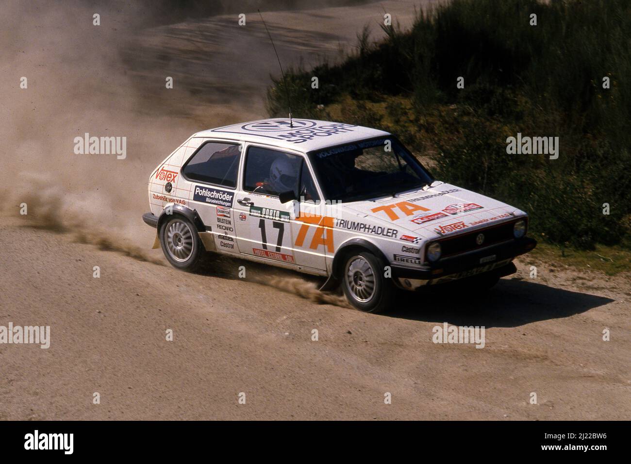 Kalle Grundel (SWE) Peter Diekmann (GER) Volkswagen Golf Gti GrA ...