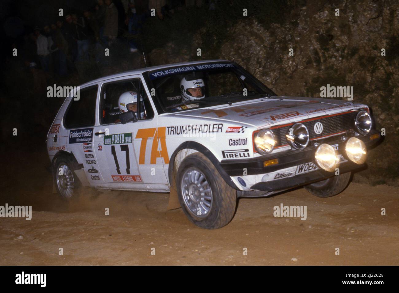 Kalle Grundel (SWE) Peter Diekmann (GER) Volkswagen Golf Gti GrA ...