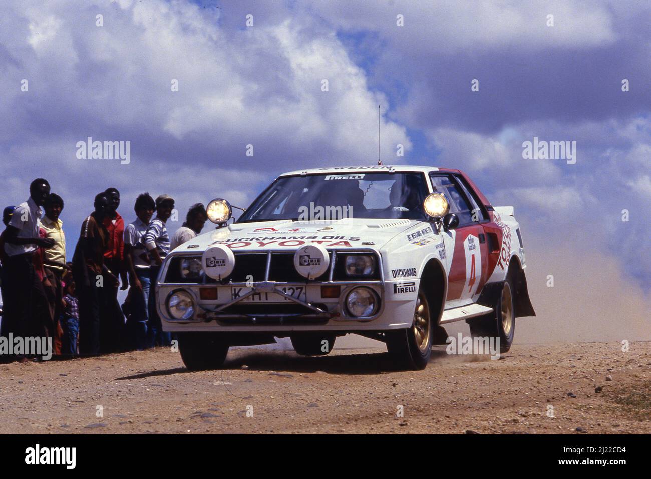 Per Eklund (SWE) Dave Whittock (GBR) Toyota Celica Twincam Turbo GrB ...
