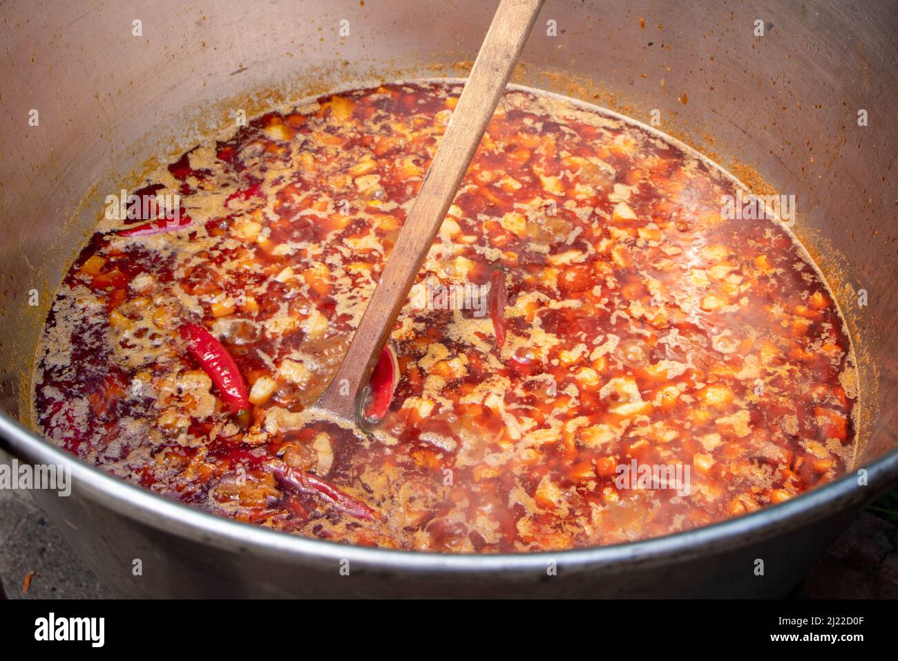 A bowl of traditional red Ukrainian borshch (borsh), healthy food Stock ...