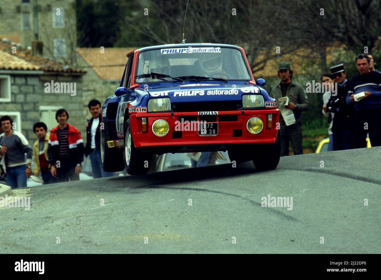 Bruno Saby (FRA) Jean Francois Fauchille (FRA) Renault 5 Turbo GrB ...