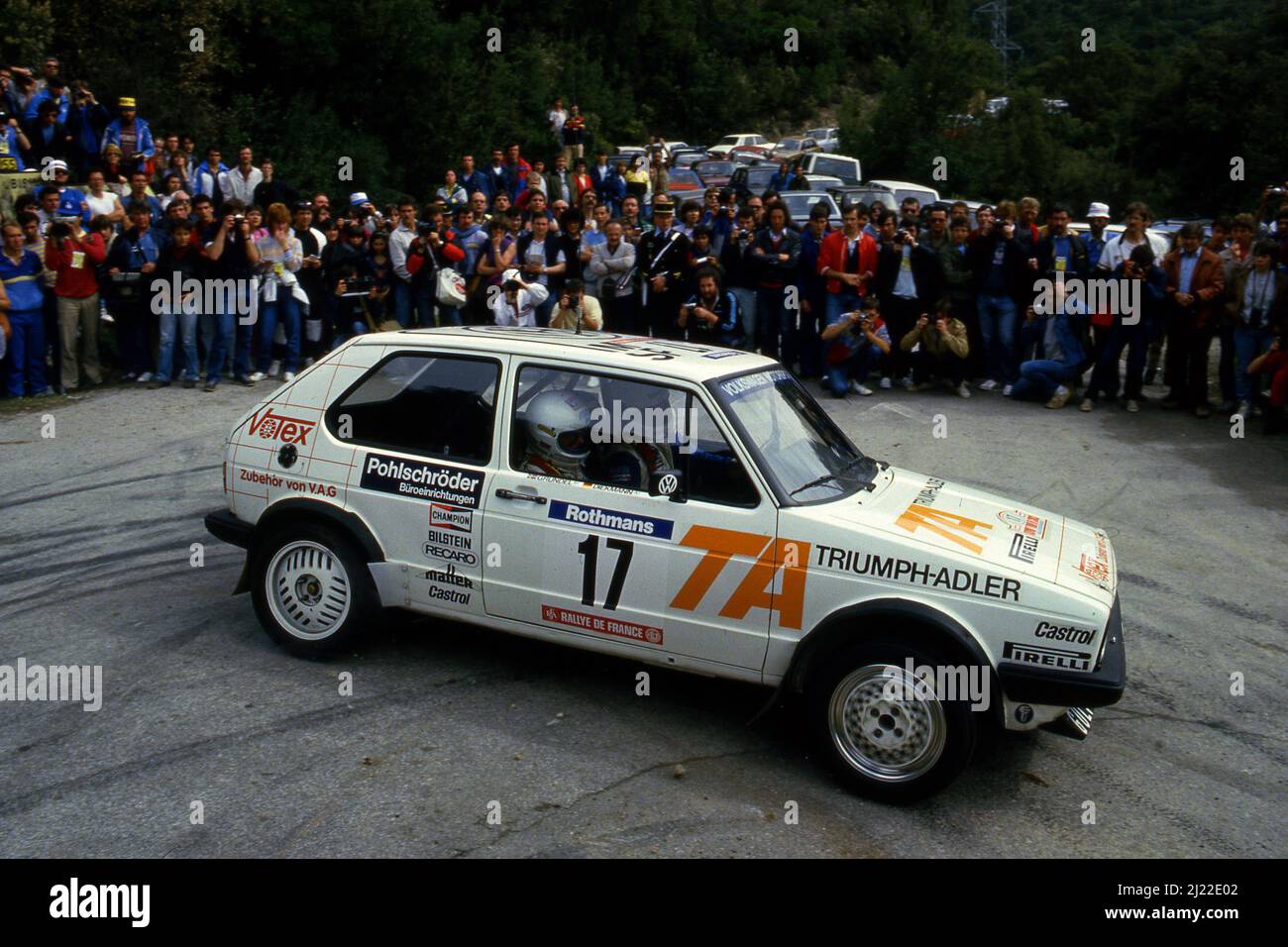 Kalle Grundel (SWE) Peter Diekmann (GER) Volkswagen Golf Gti GrA ...