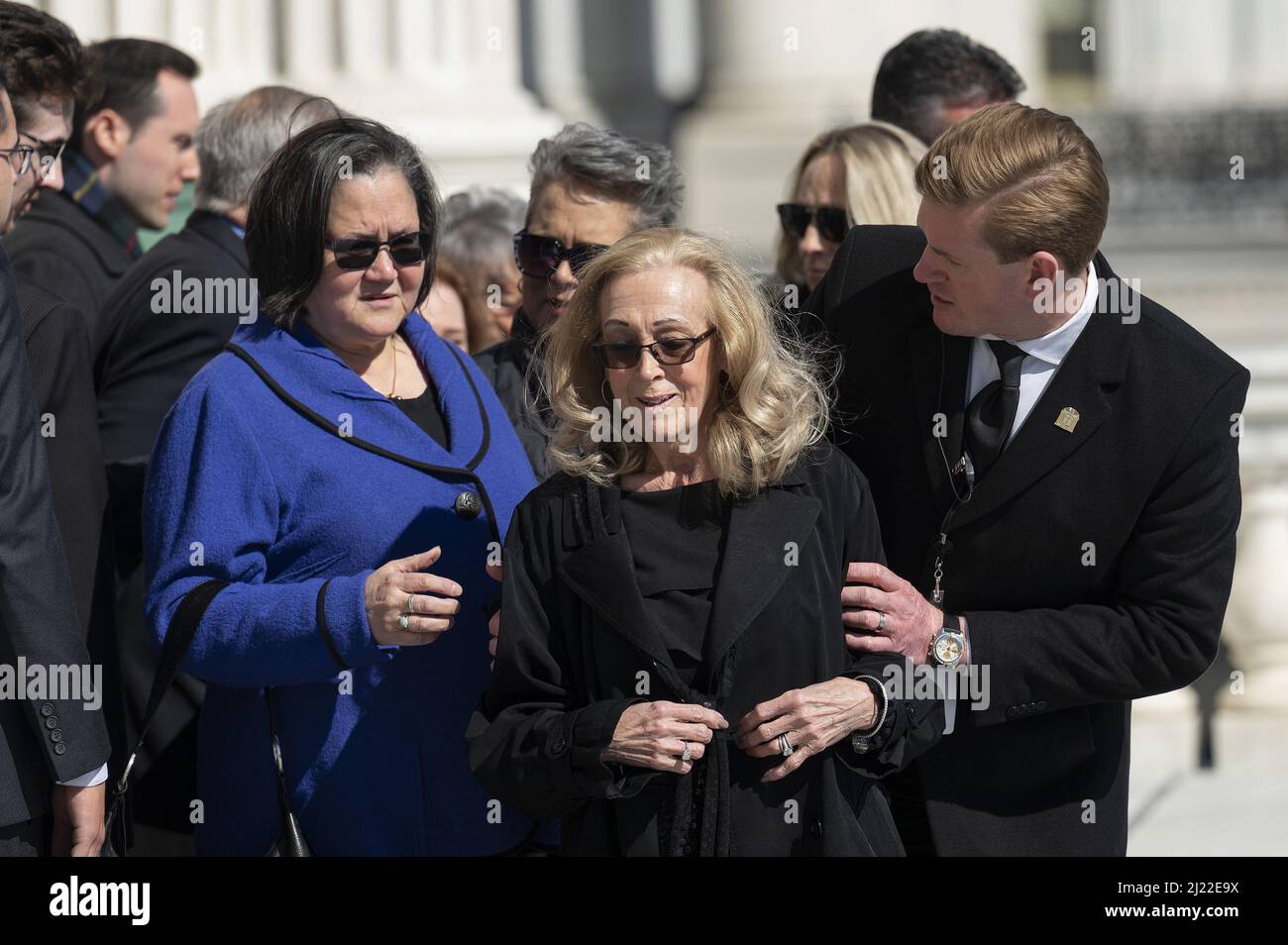 Washington, United States. 29th Mar, 2022. Anne Young, the wife of Rep ...