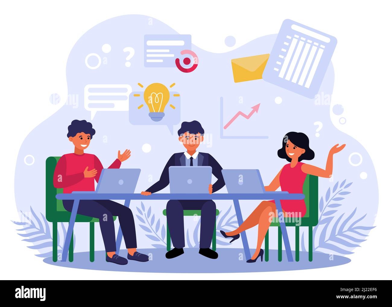 Working development project Stock Vector Images - Alamy