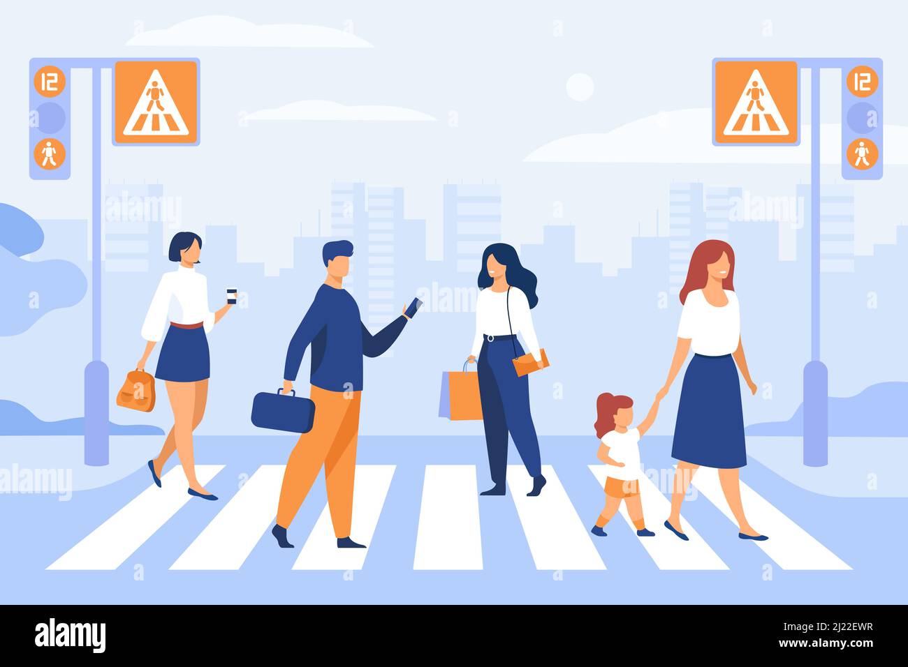 Avenue road Stock Vector Images - Alamy