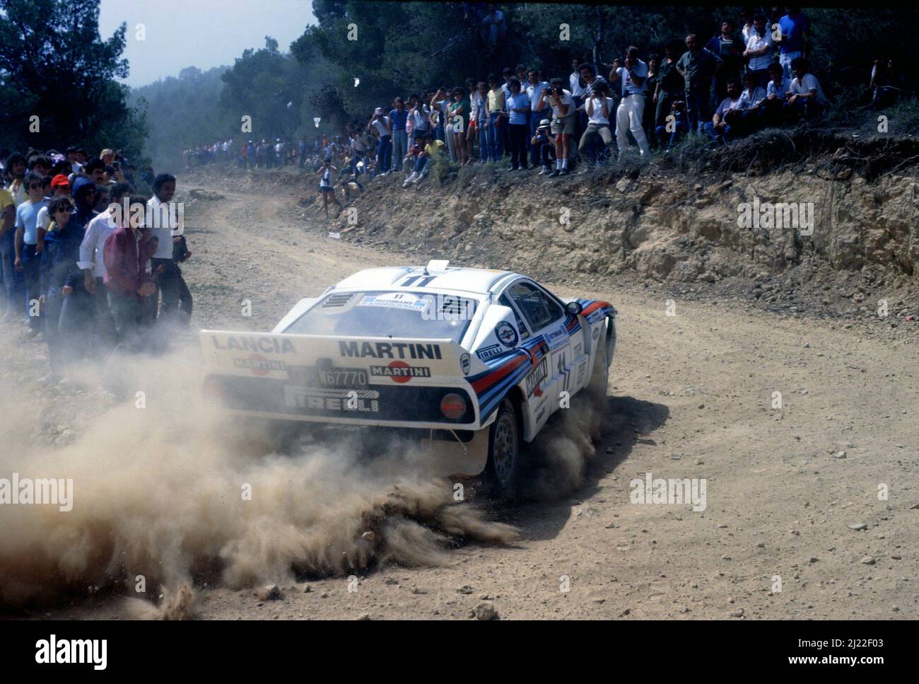 Henri Toivonen (FIN) Juha Piironen (FIN) Lancia Rally 037 GrB Martini ...