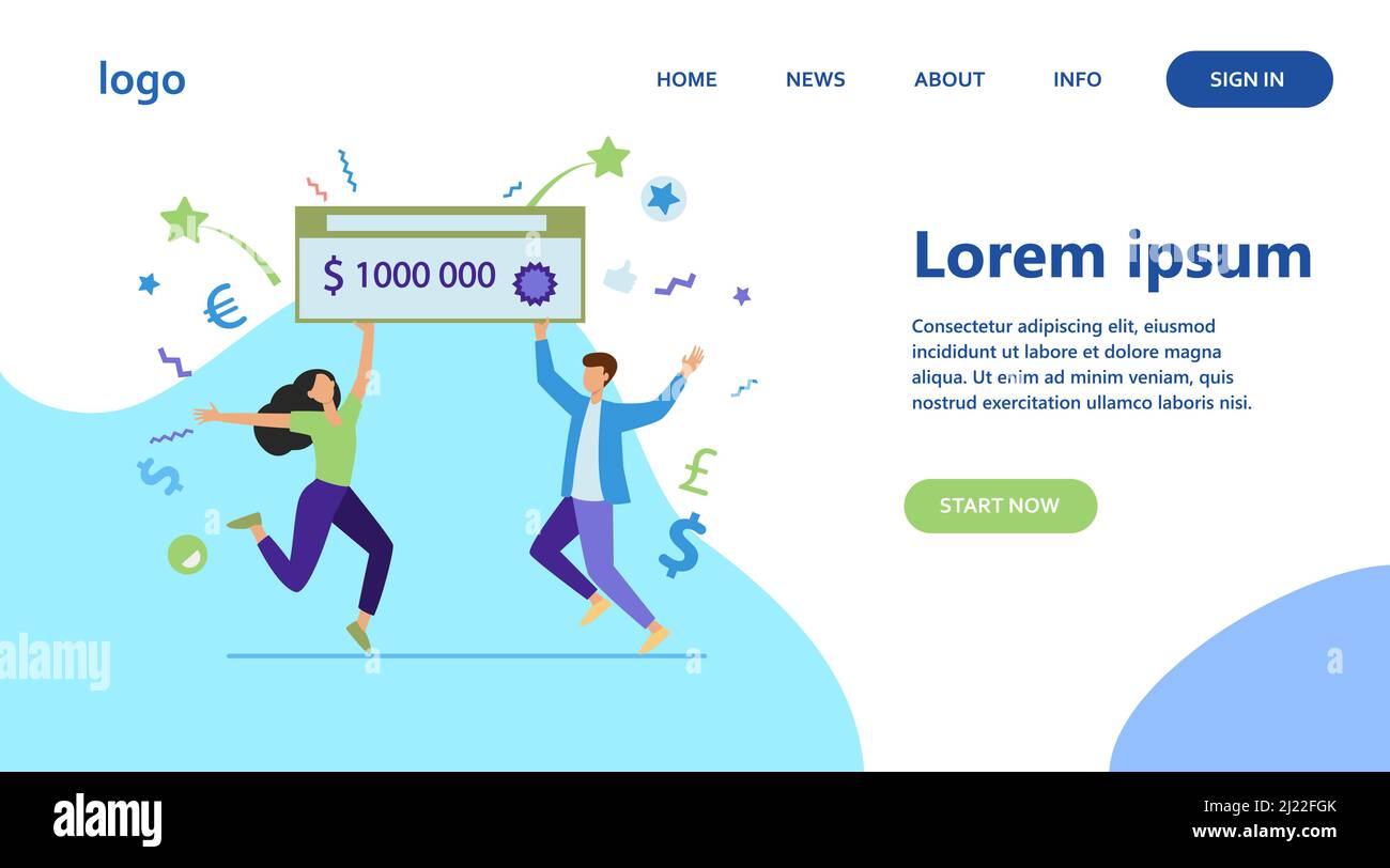 Game winner cheque hi-res stock photography and images - Alamy