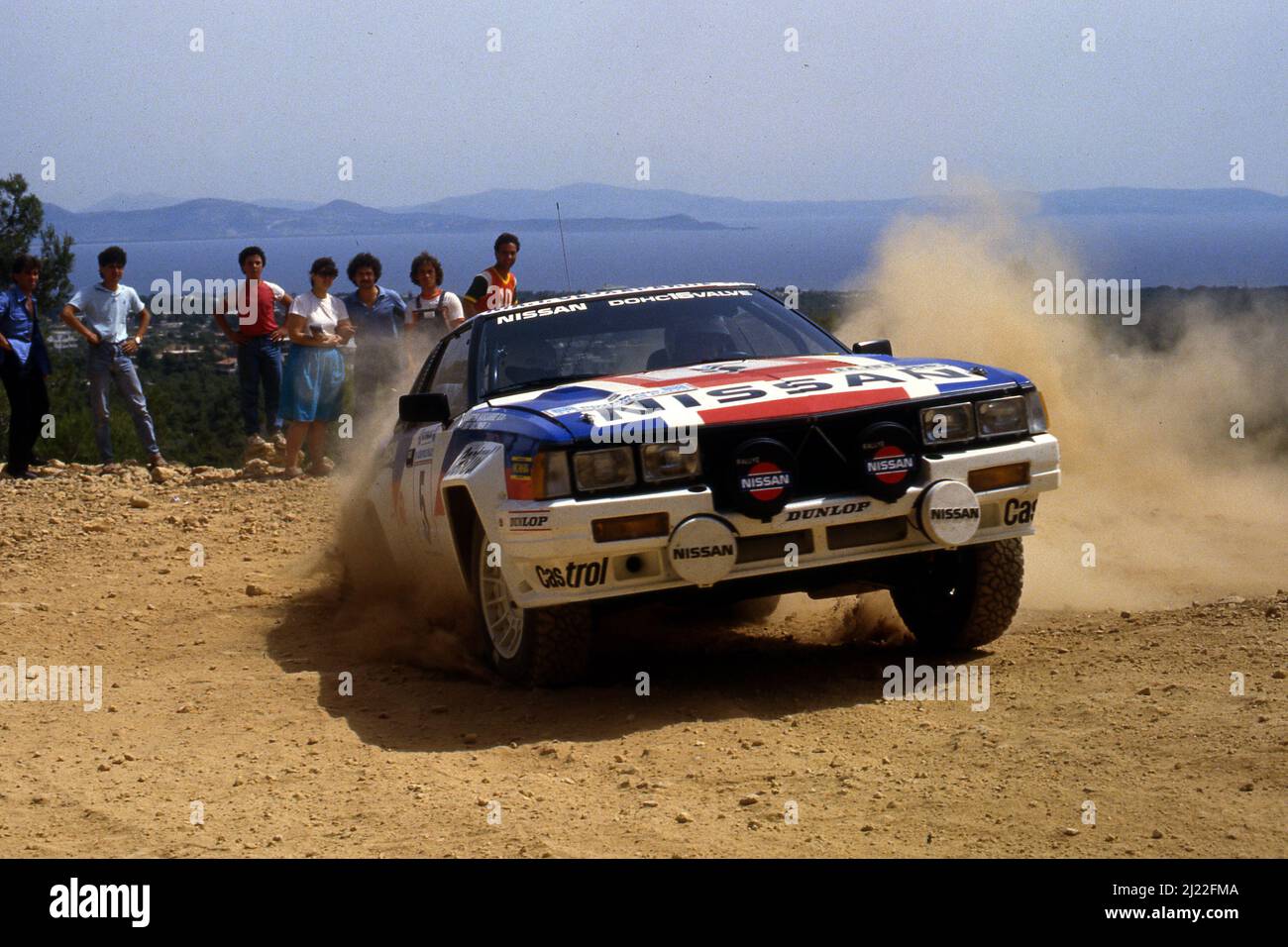 Timo Salonen (FIN) Seppo Harjanne (FIN) Nissan Silvia 240 RS GrB ...