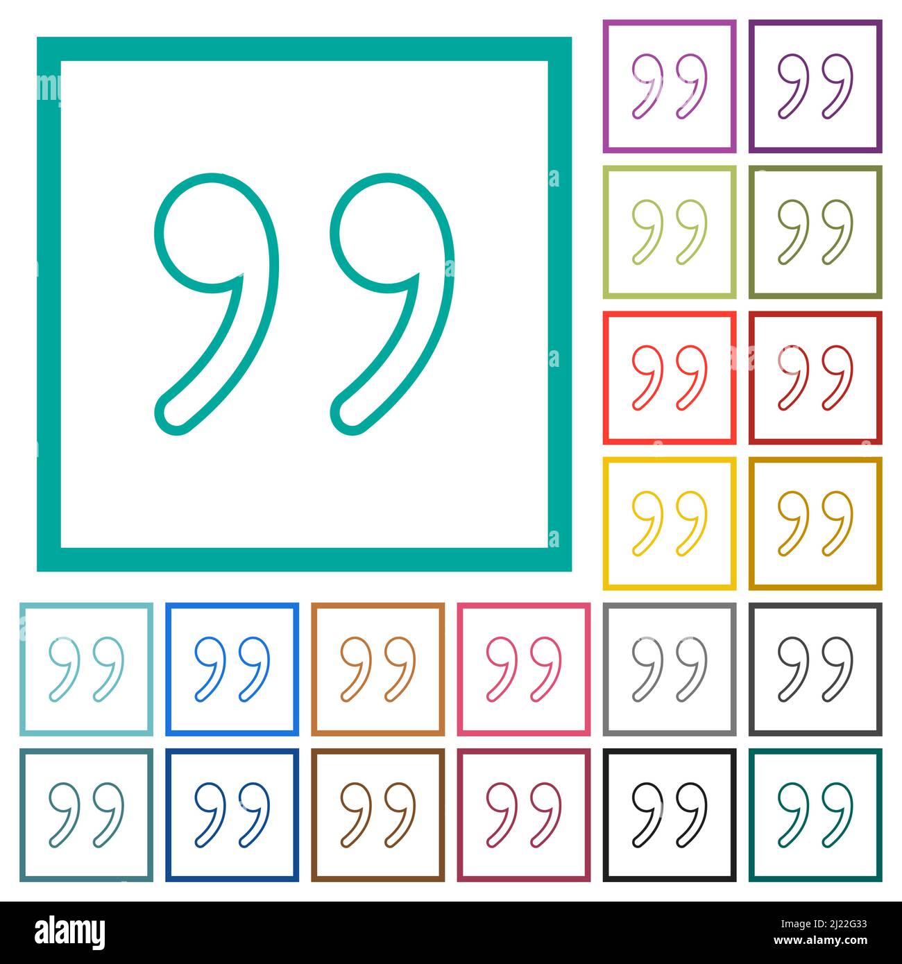 Double apostrophe hi-res stock photography and images - Alamy