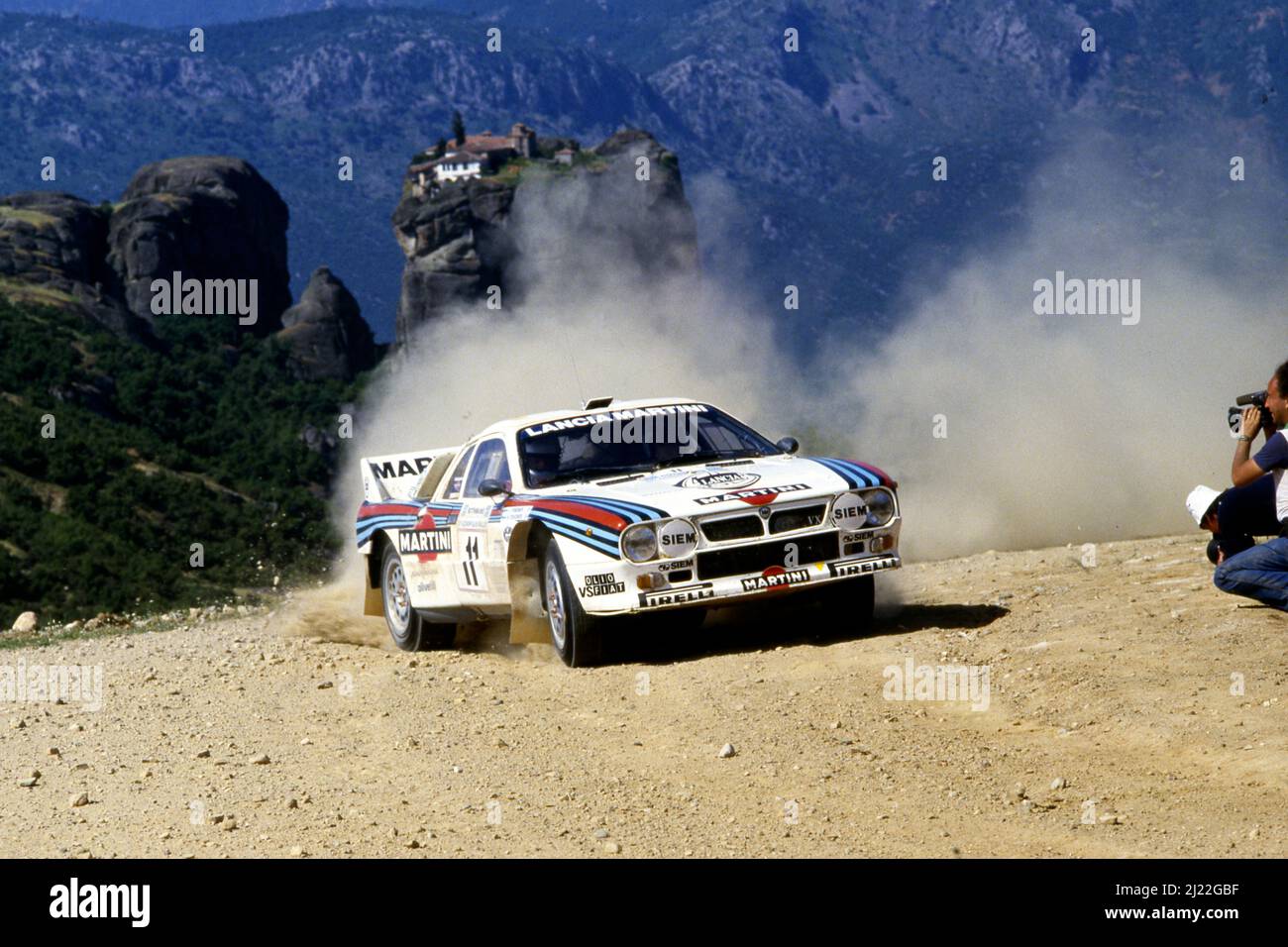 Henri Toivonen (FIN) Juha Piironen (FIN) Lancia Rally 037 GrB Martini ...