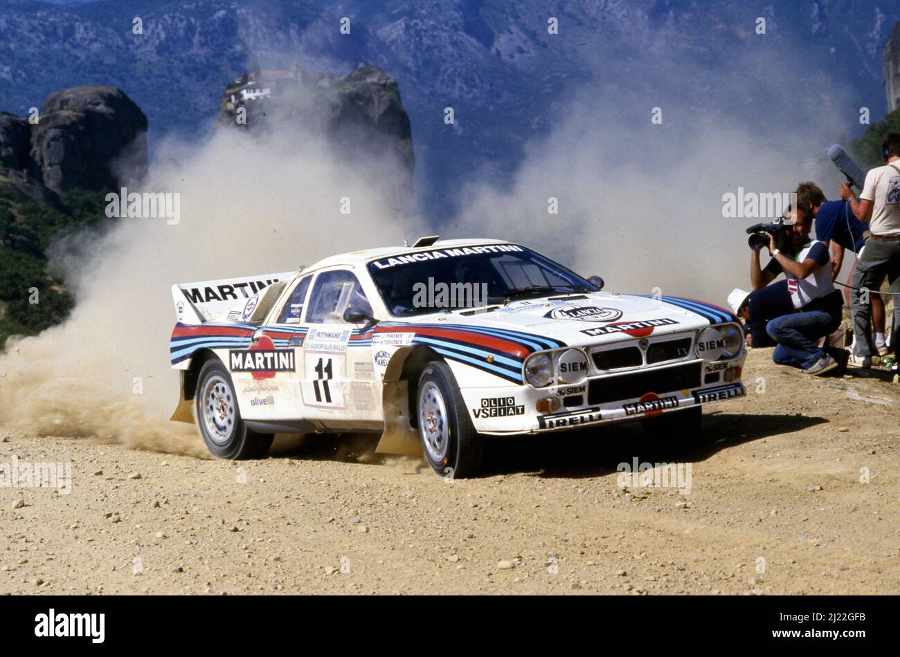Henri Toivonen (FIN) Juha Piironen (FIN) Lancia Rally 037 GrB Martini ...