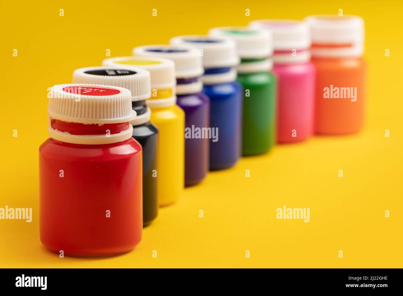 Poster paint bottle black hi-res stock photography and images - Alamy