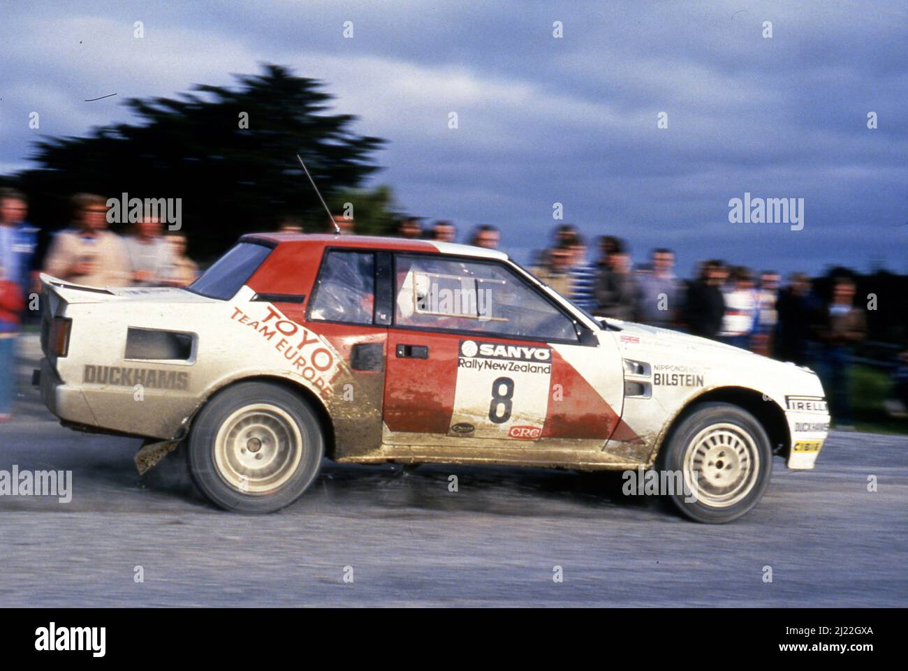 Juha Kankkunen (FIN) Fred Gallagher (GBR) Toyota Celica Twincam Turbo ...