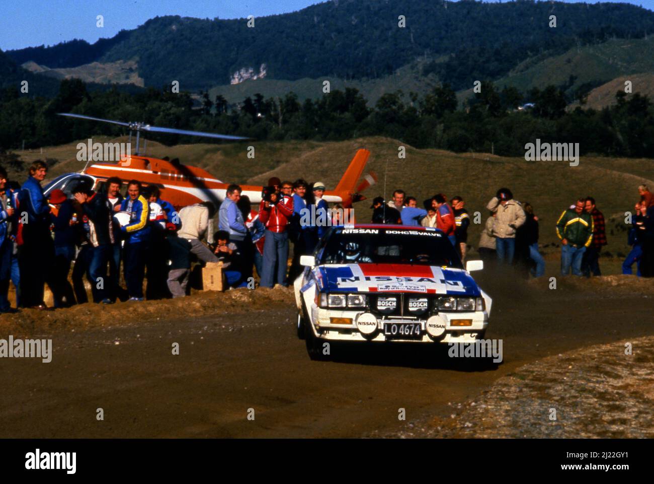 Timo Salonen (FIN) Seppo Harjanne (FIN) Nissan Silvia 240 RS GrB Dealer ...