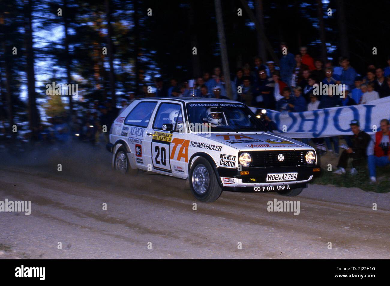 Kalle Grundel (SWE) Peter Diekmann (GER) Volkswagen Golf Gti GrA ...