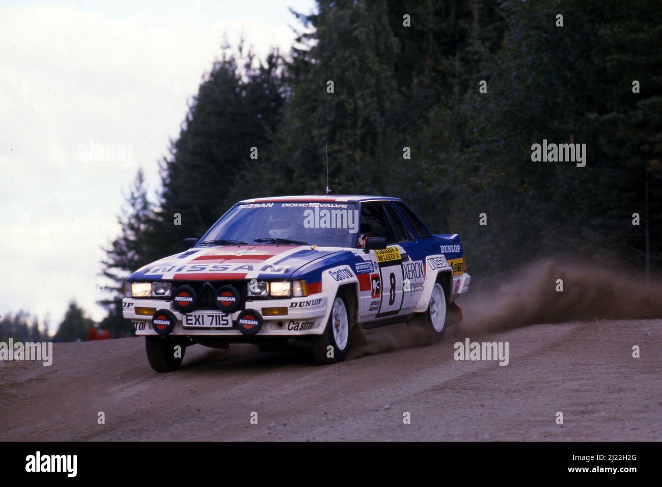 Pentti Airikkala (FIN) Seppo Harjanne (FIN) Nissan Silvia 240 RS GrB ...