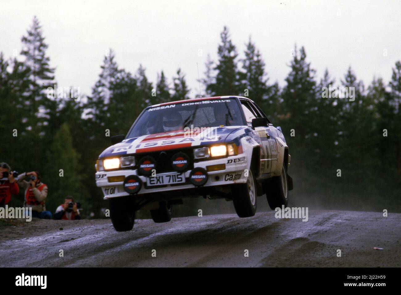 Pentti Airikkala (FIN) Seppo Harjanne (FIN) Nissan Silvia 240 RS GrB ...