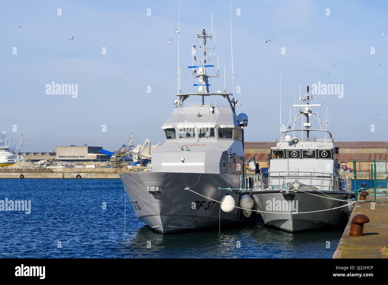 Dunkirk harbor, Dunkirk, Nord, Hauts-de-France, France Stock Photo - Alamy