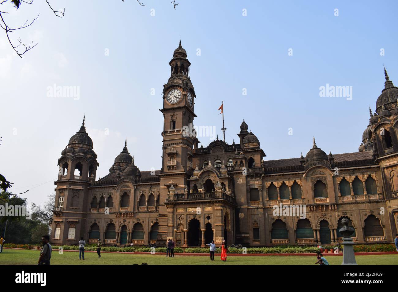 The beautiful New palace, a heritage structure built in black polished ...