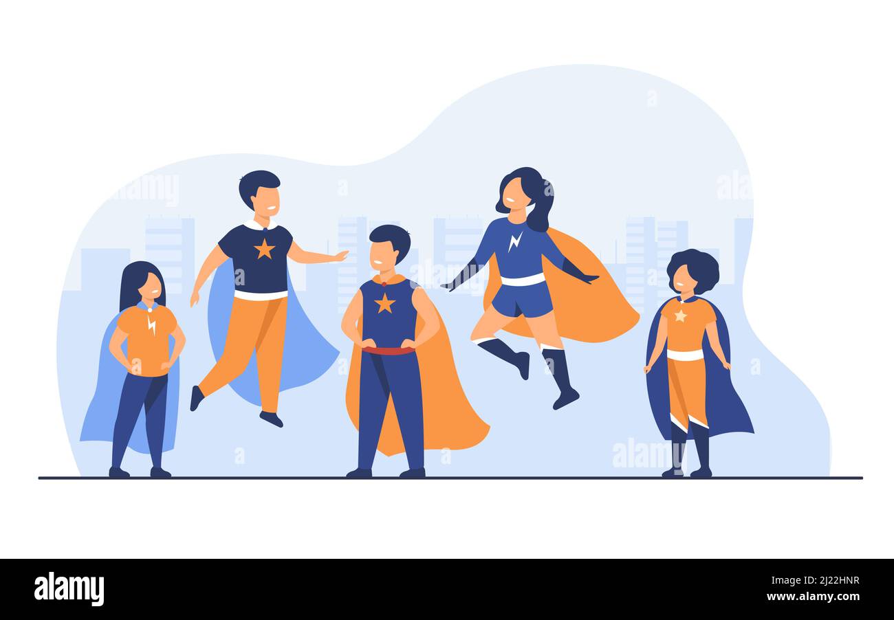 City girl standing in Stock Vector Images - Alamy