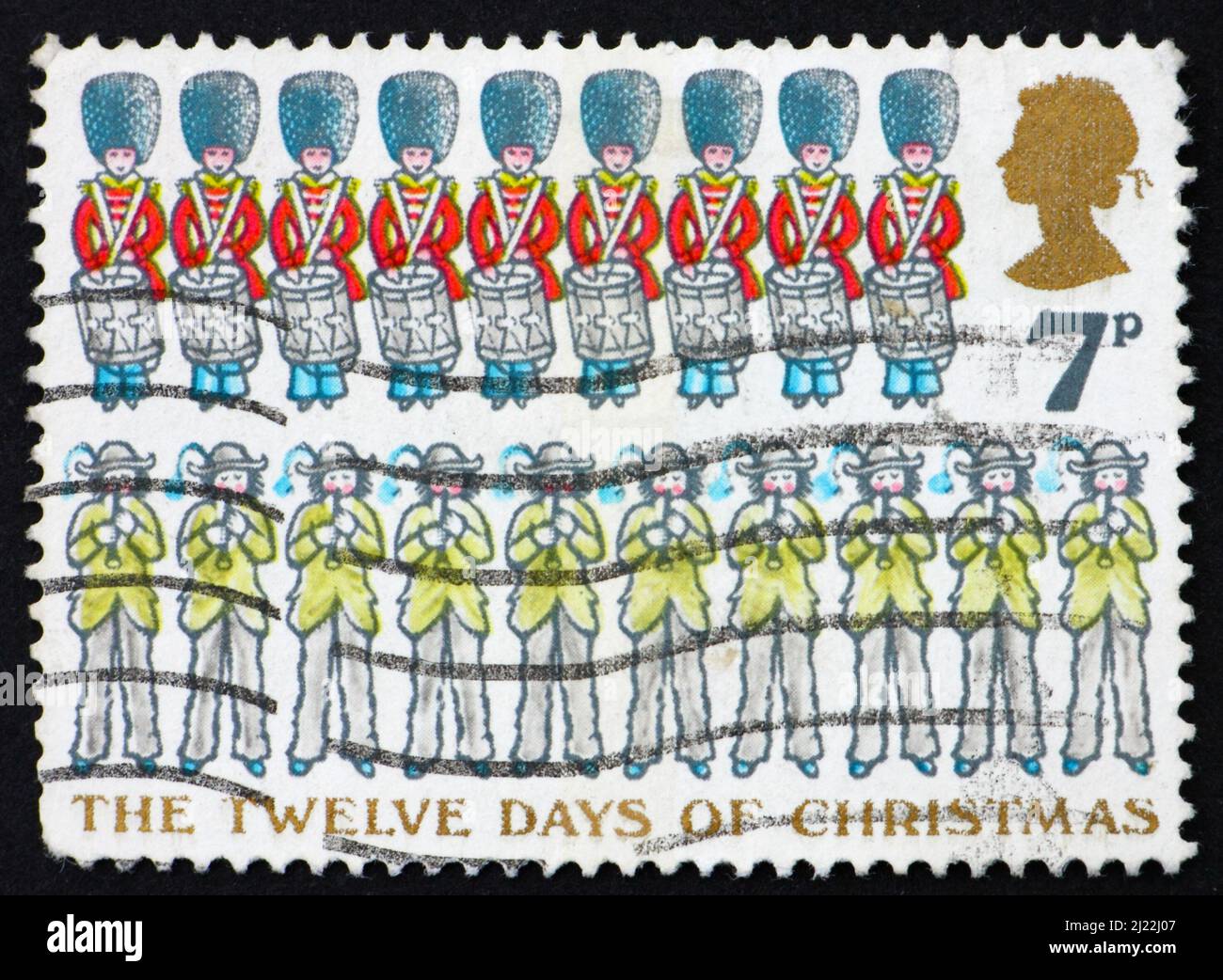 GREAT BRITAIN - CIRCA 1977: a stamp printed in the Great Britain shows ...