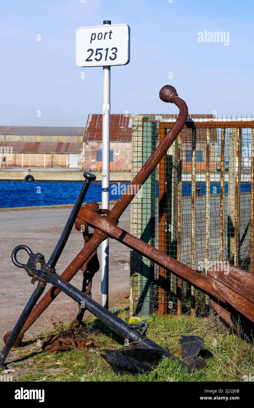 Dunkirk harbor, Dunkirk, Nord, Hauts-de-France, France Stock Photo - Alamy
