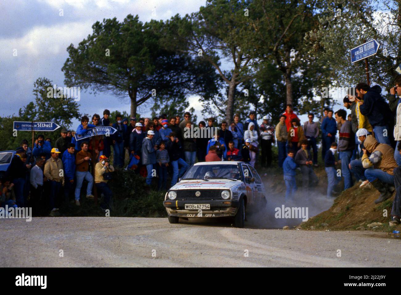 Kalle Grundel (SWE) Peter Diekmann (GER) Volkswagen 19 Golf Gti GrA ...
