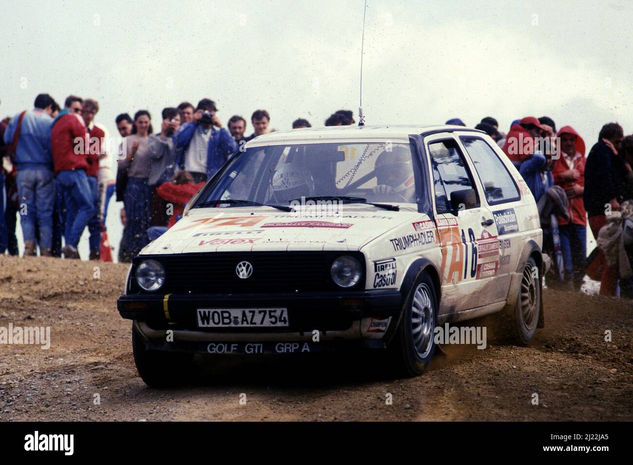 Kalle Grundel (SWE) Peter Diekmann (GER) Volkswagen 19 Golf Gti GrA ...