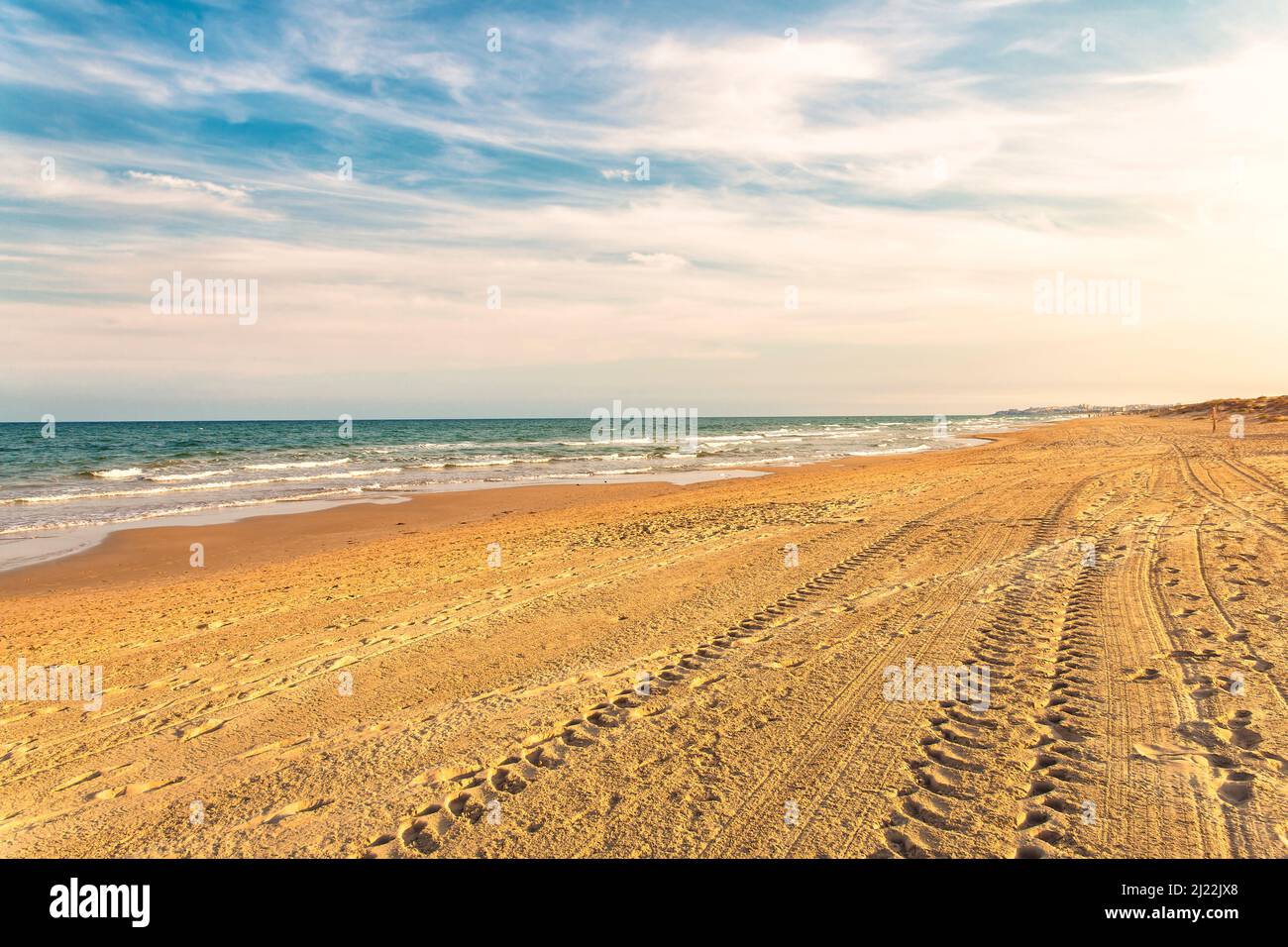 landscape. shore of the beach as seen from below Stock Photo - Alamy