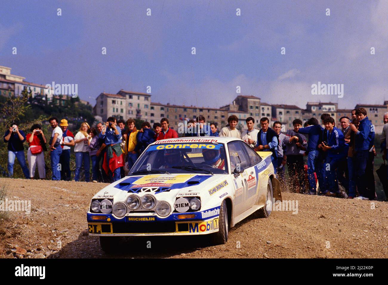 Dario Cerrato (ITA) Giuseppe Geppi Cerri (ITA) Opel Manta 400 GrB ...