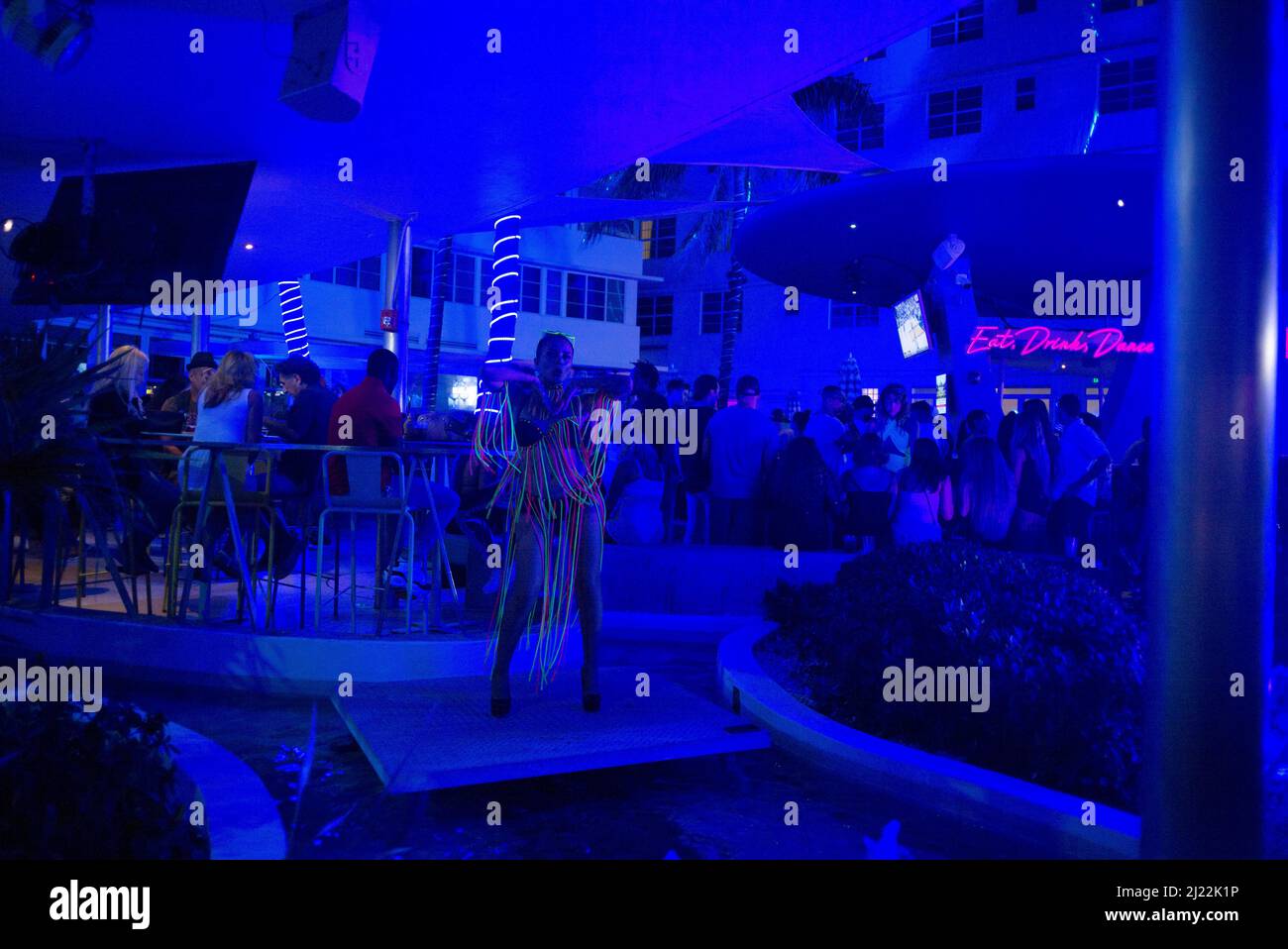 Miami Florida, Clevelander South Beach Hotel and Bar on Ocean Dr, Miami ...