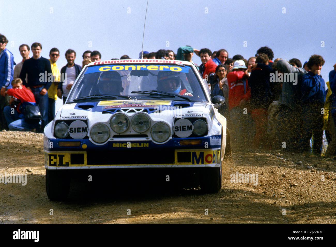 Dario Cerrato (ITA) Giuseppe Geppi Cerri (ITA) Opel Manta 400 GrB ...
