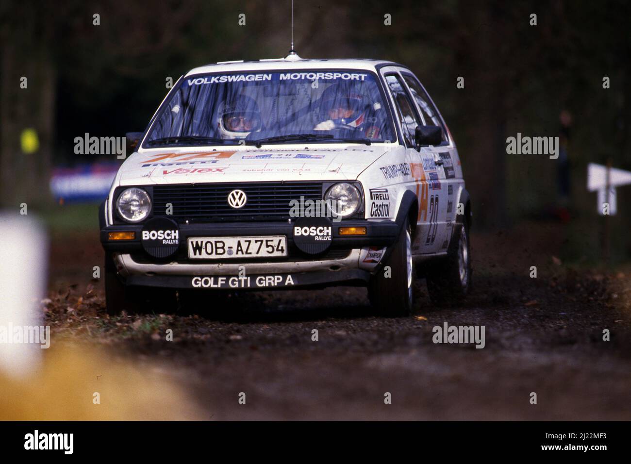 Kalle Grundel (SWE) Peter Diekmann (GER) Volkswagen 19 Golf Gti GrA ...