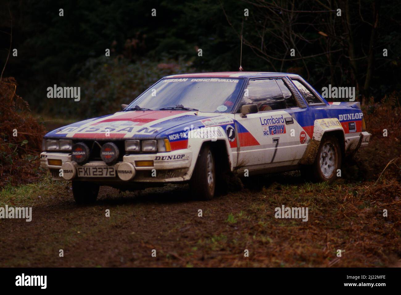 Timo Salonen (FIN) Seppo Harjanne (FIN) Nissan Silvia 240 RS GrB Team ...