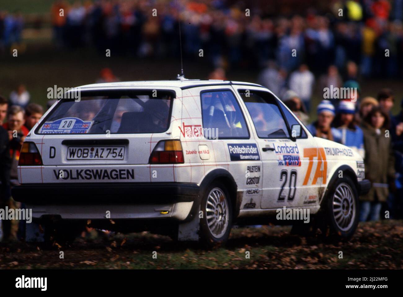 Kalle Grundel (SWE) Peter Diekmann (GER) Volkswagen 19 Golf Gti GrA ...