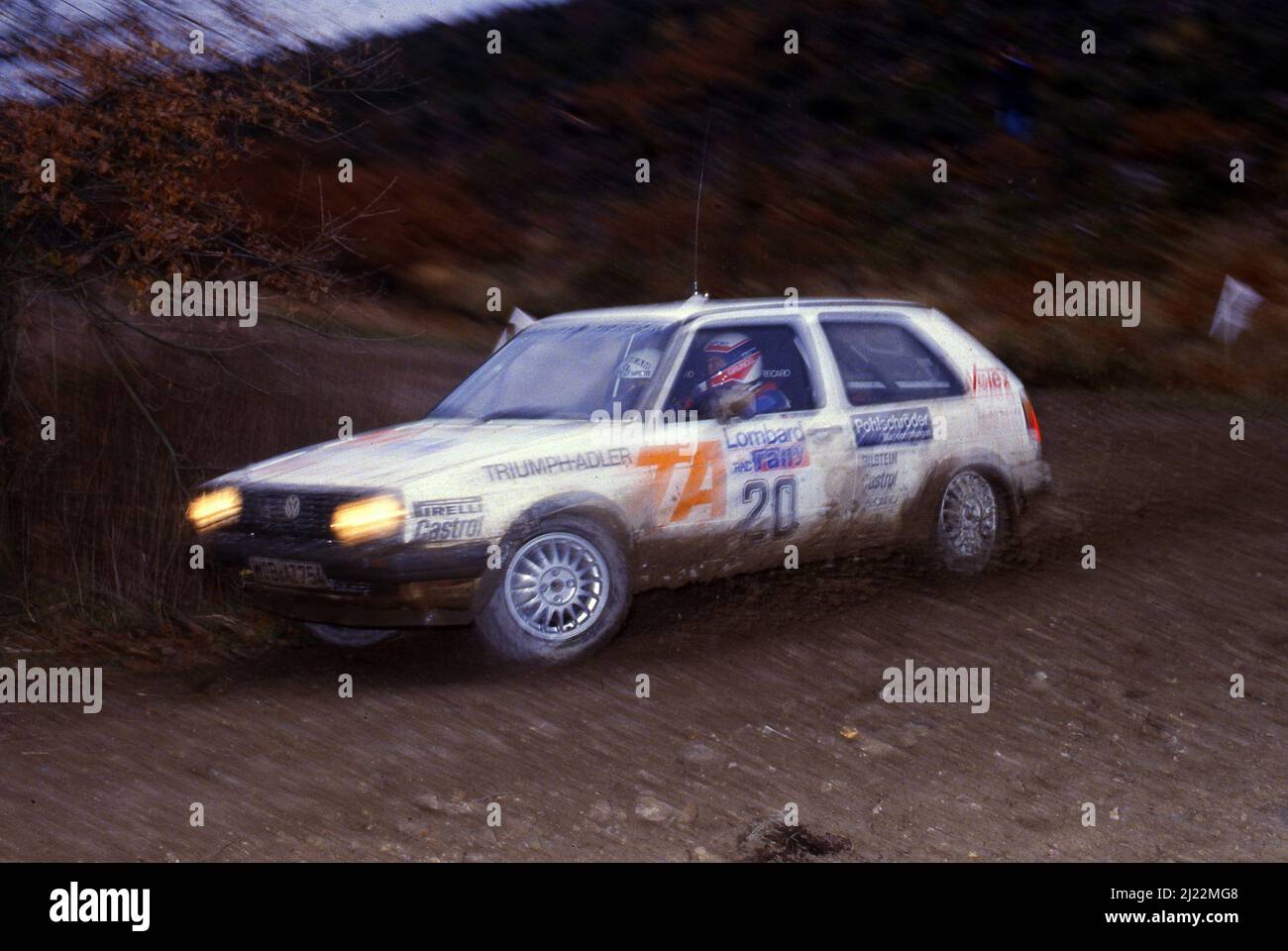 Kalle Grundel (SWE) Peter Diekmann (GER) Volkswagen 19 Golf Gti GrA ...